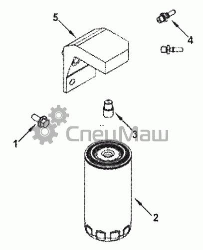 Расположение топливного фильтра 6ISBe-270B схемы установки и применения ...